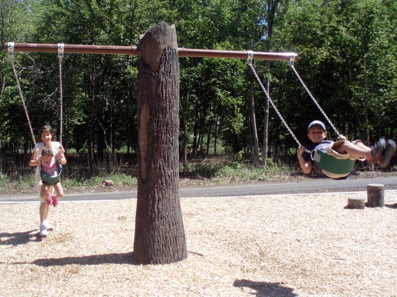 Tree Trunk Swing - Cre8Play