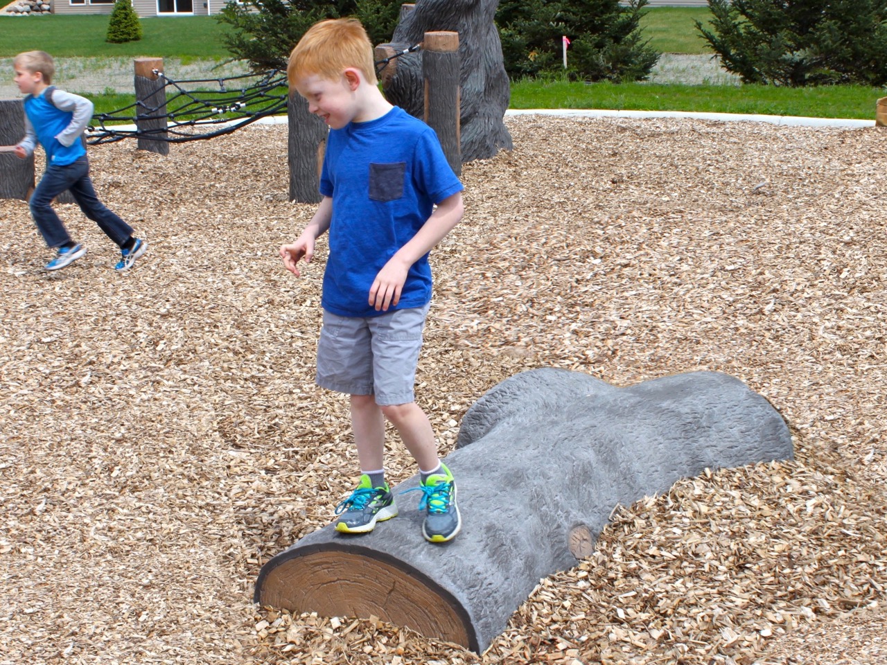 Tree Stump Balance Beam - Cre8Play